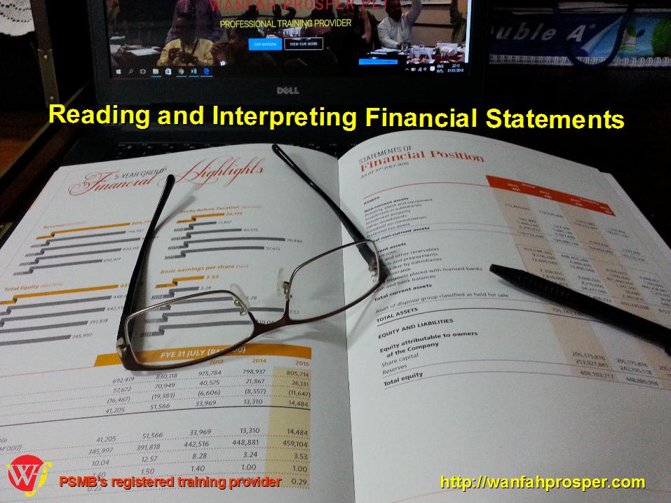 Reading and Interpreting Corporate Financial Statements HRD Corp Claimable